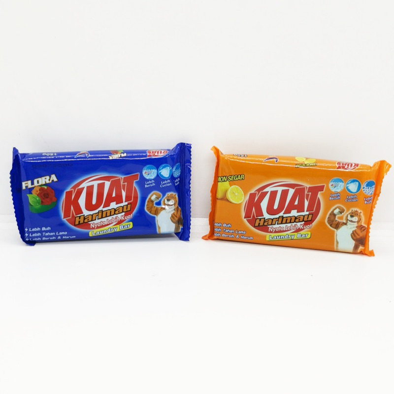 KUAT Harimau Laundry Bar Soap 150gm | Shopee Malaysia