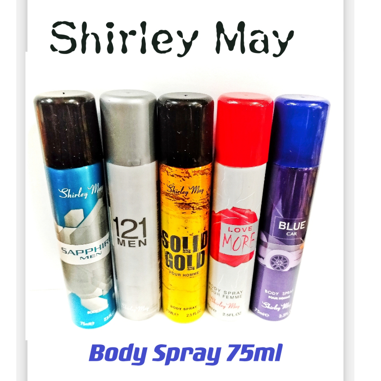 Shirley May Perfume Body Spray 75ml | Shopee Malaysia