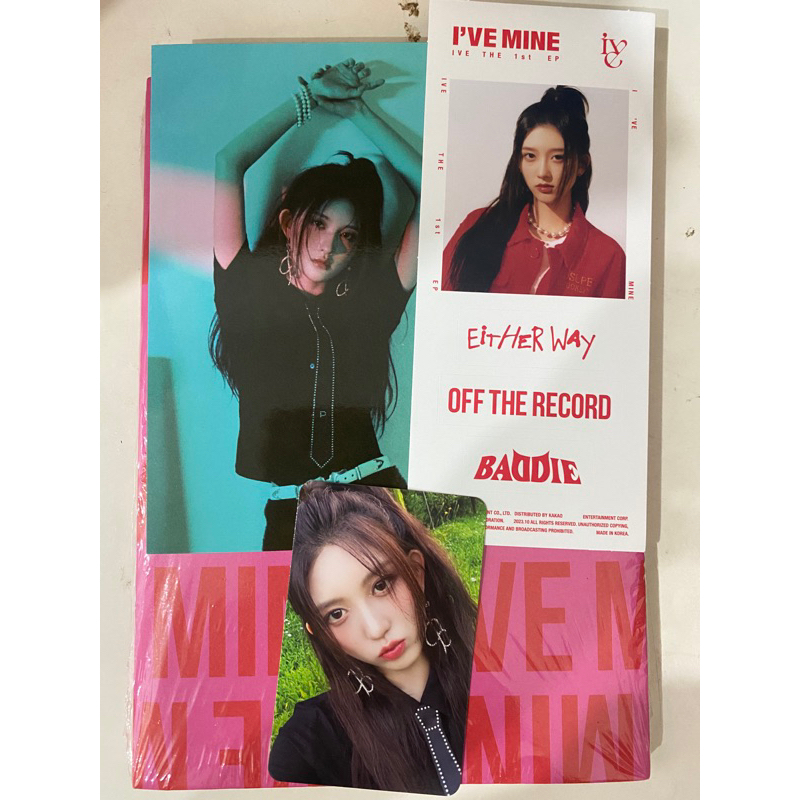 IVE I’ve Mine Unsealed Album (Either Way) | Shopee Malaysia