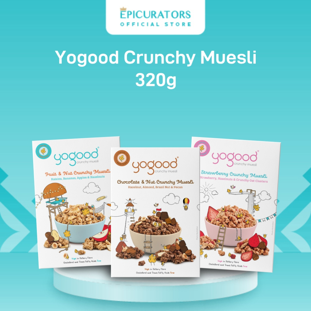 Yogood Crunchy Muesli Healthy Snacks (320g) | Shopee Malaysia