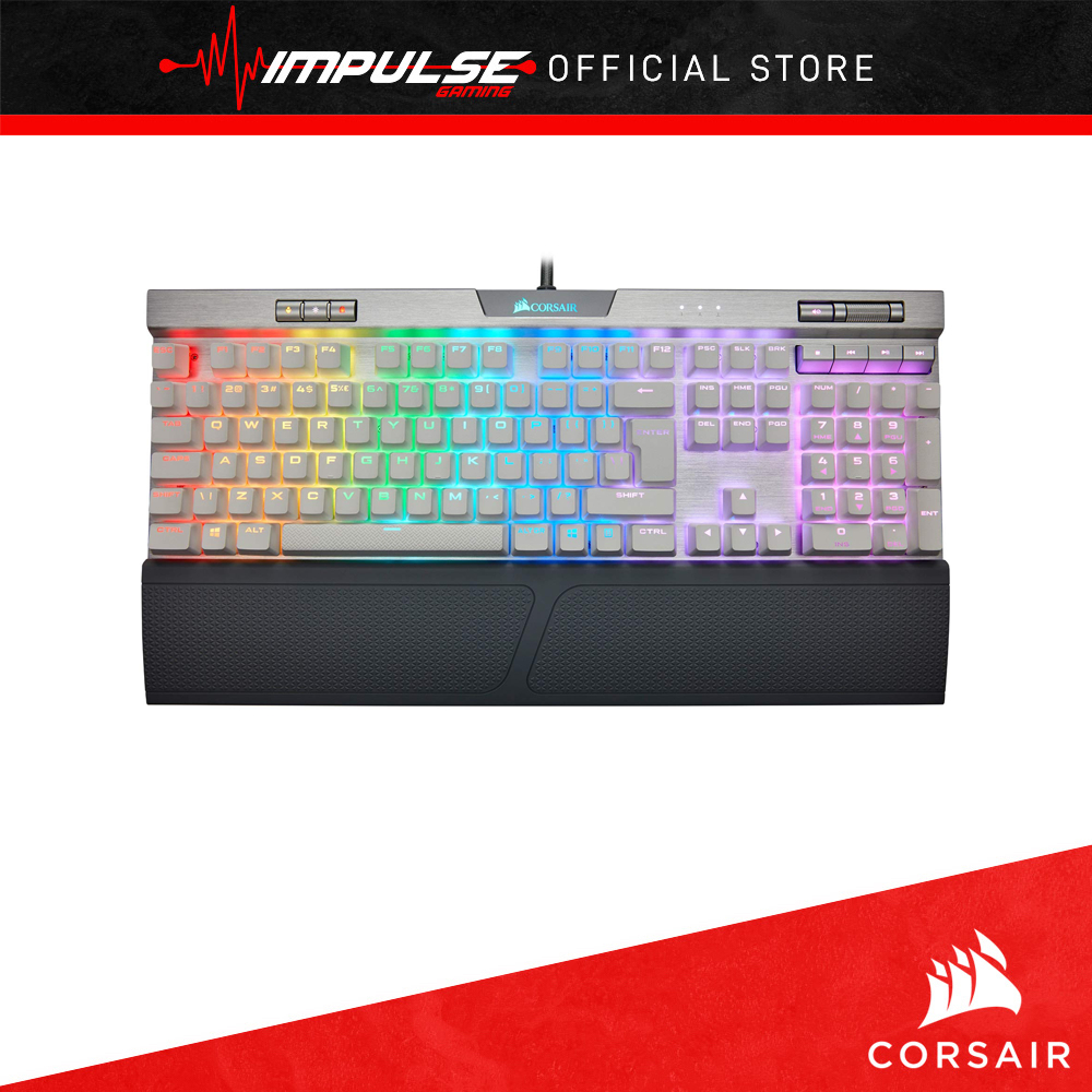 Corsair K70 RGB MK.2 SE Mechanical RAPIDFIRE Gaming Keyboard - USB Passthrough & Media Controls ...