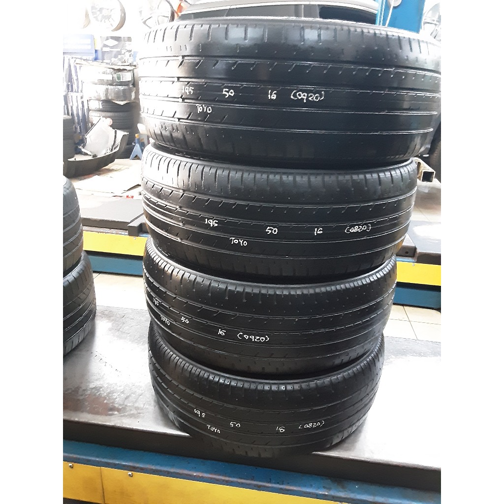 Used Tyre Secondhand Tayar TOYO PROXES R50 195/50R16 50% Bunga Per 1pc | Shopee Malaysia