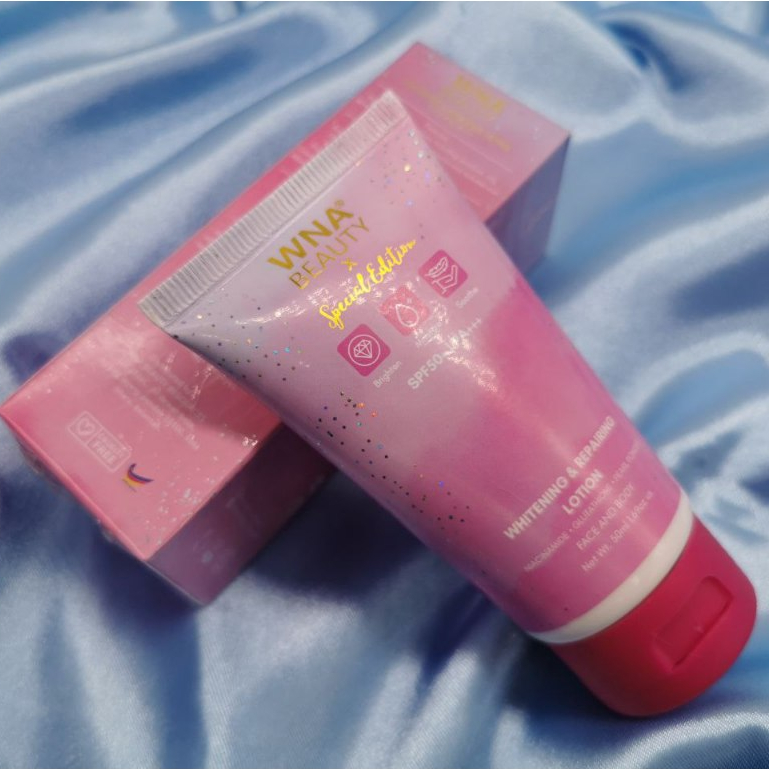 🔥ORIGINAL HQ🔥 WNA WHITENING & REPAIRING LOTION SPF50 / PA+++ FACE ...