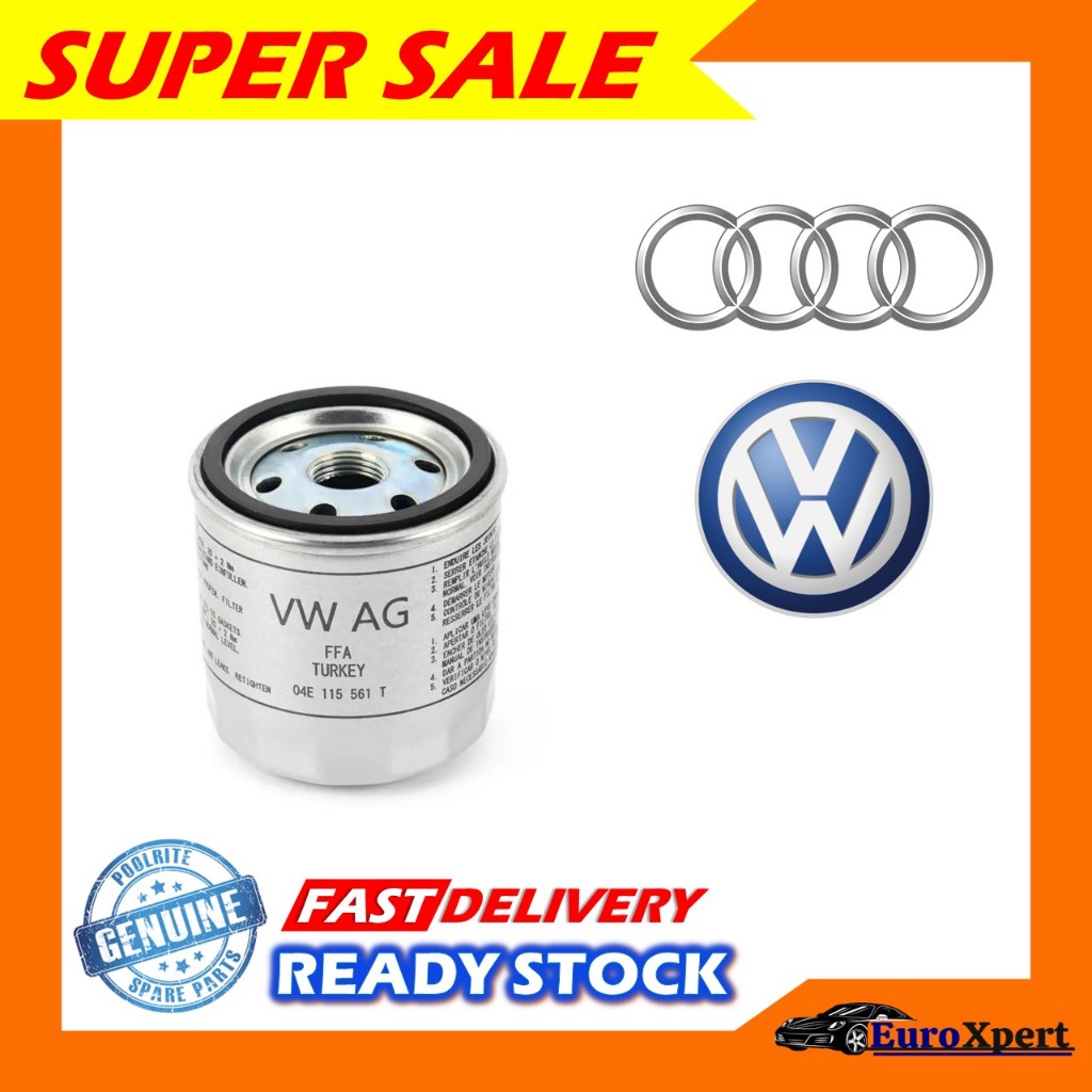 [ORIGINAL] OIL FILTER -AUDI A3 A4 Q2 Q3 VOLKSWAGEN BEETLE GOLF JETTA ...