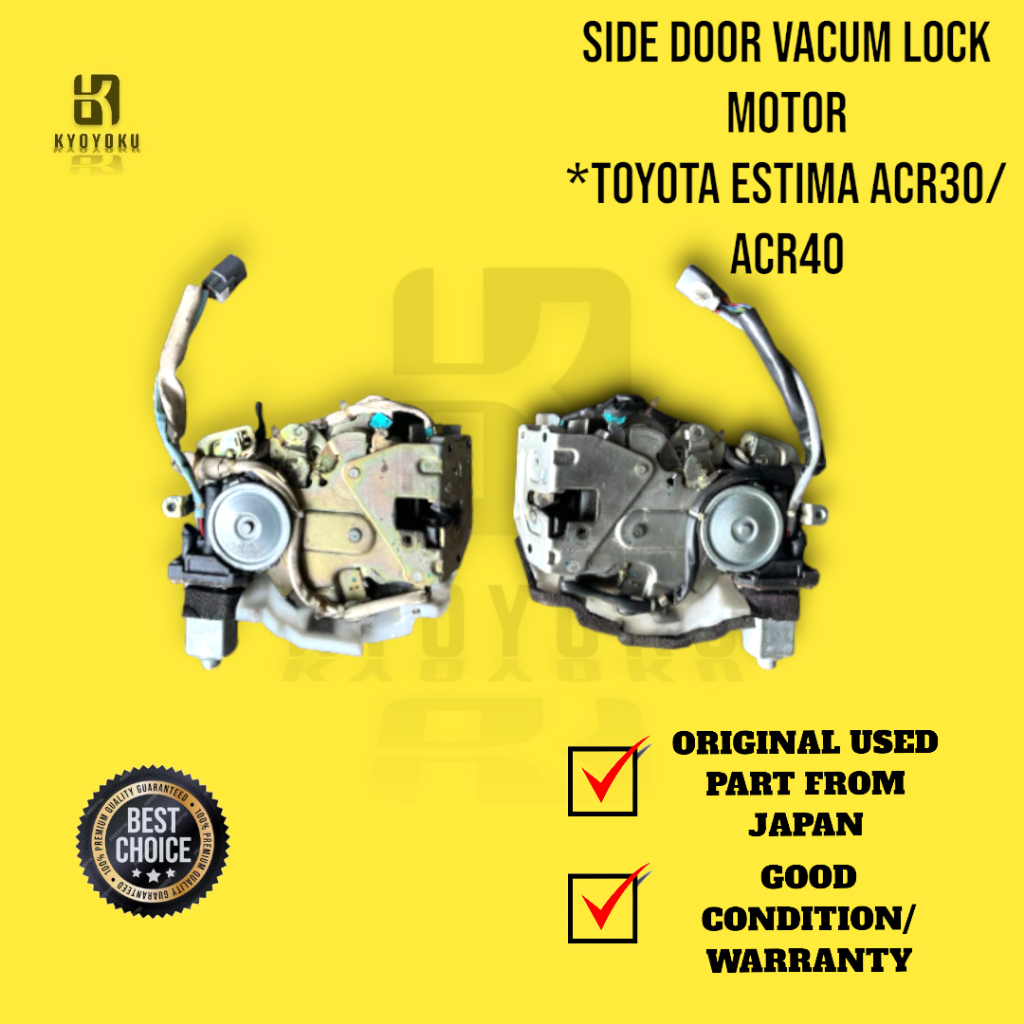 KYOYOKU - Side Door Vacum Lock Motor Toyota Estima ACR30/ACR40 Side ...