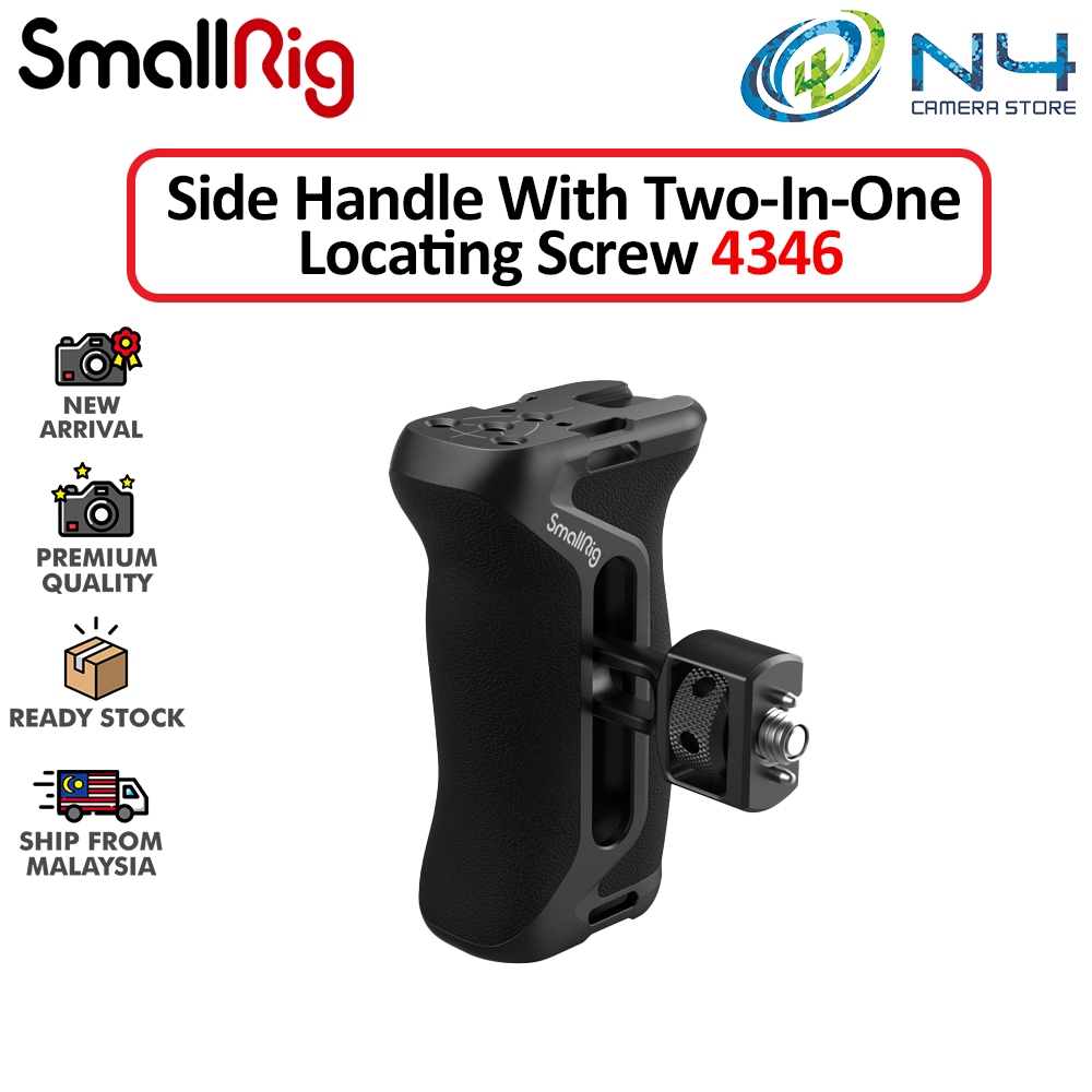 Smallrig Side Handle with Two-in-One Locating Screw 4346 | Shopee Malaysia
