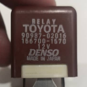 TOYOTA / LEXUS DENSO BROWN FUSE RELAY CODE 90987-02016 / 156700-1570 ...
