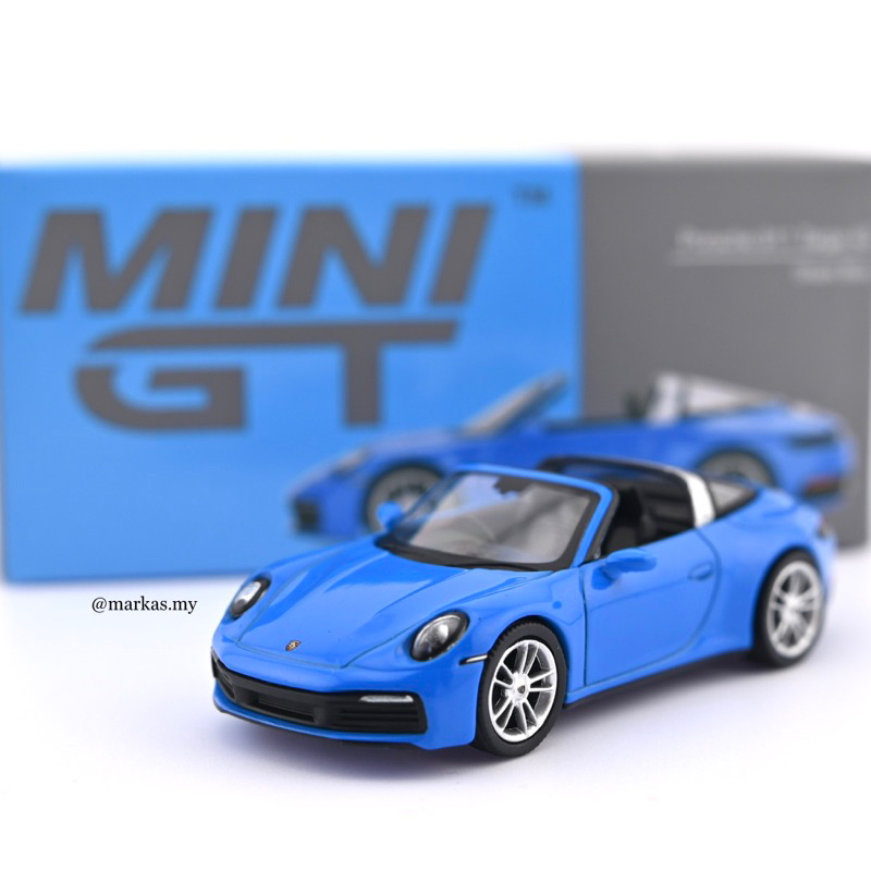 MINI GT 1/64 #610 PORSCHE 911 TARGA 4S SHARK BLUE | Shopee Malaysia