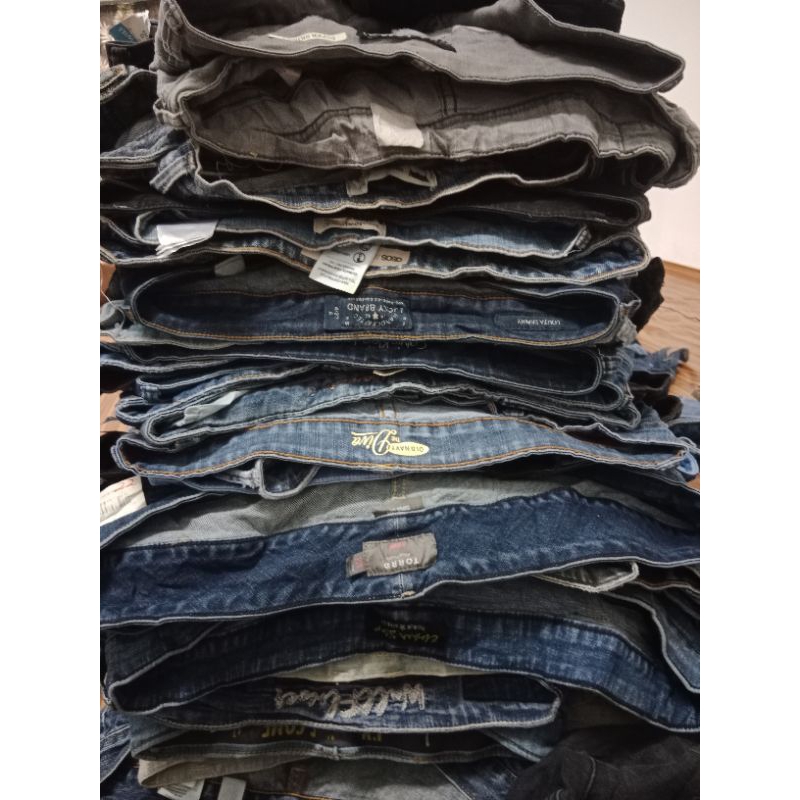 seluar jeans oversize SS | Shopee Malaysia