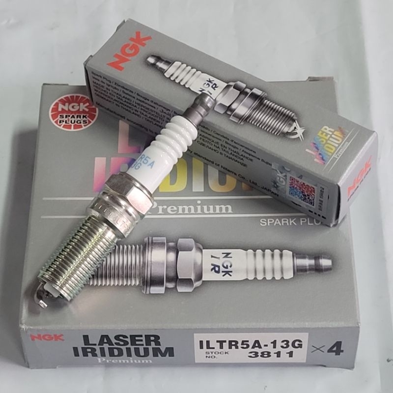 ILTR5A-13G Ford Fiesta, Focus, Escape, S-Max, Mazda 3, 6, CX-7 NGK 3811 Laser Iridium Spark Plug ...