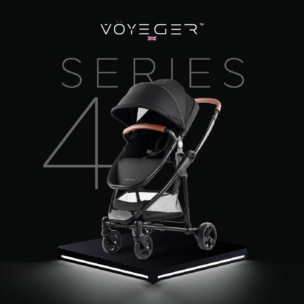 Voyeger Series 4: Forward/Rear Facing Stroller | Bi-Directional Front ...