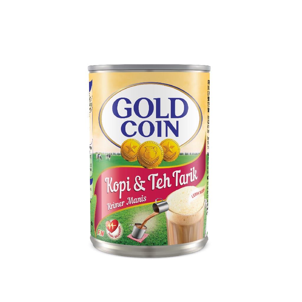 gold coin susu pekat kopi & teh tarik sweetened creamer 500g | Shopee ...