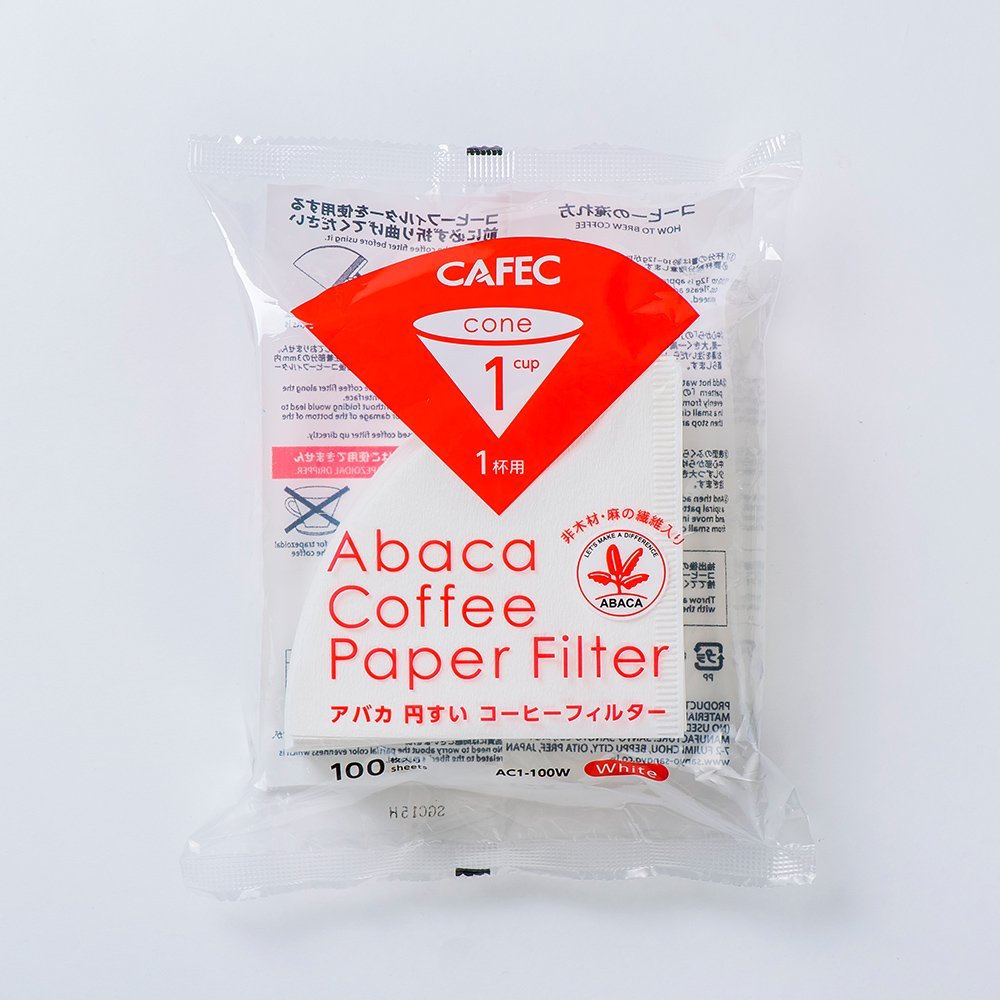 Cafec Abaca Coffee Paper Filter White 100S | Shopee Malaysia