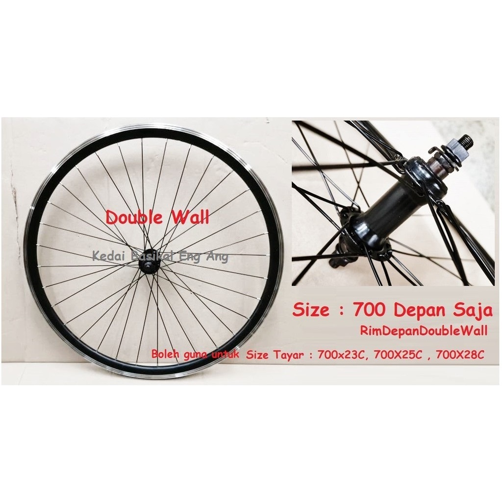 Rim Fixie 700 single wall , double wall , gear , single speed sesuai ...