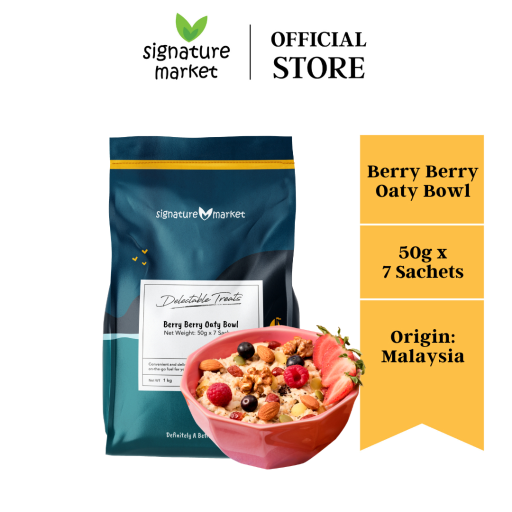 Signature Market Berry Berry Oaty Bowl (50g x 7 sachets) | Shopee Malaysia