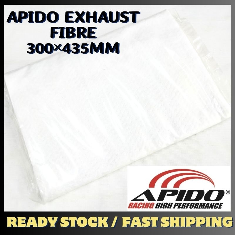 APIDO EXHAUST FIBRE 300MM x 435MM BESAR EKZOS FIBRE MUFFLER FIBRE GLASS ...
