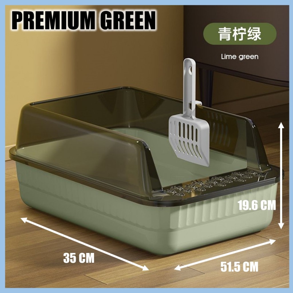 Large Cat Litter Box Bekas Pasir Kucing Besar Cat Toilet Kucing Cat ...