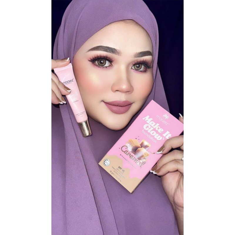 Clear Stock💥 FOUNDATION Maeez ( Caramel Honey 🍯 [30gram] Maaez ...