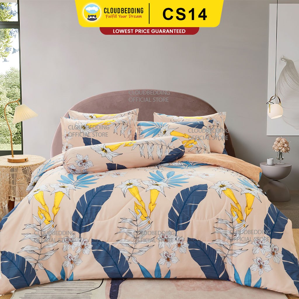 Comforter Set 7IN1 Super Single/ Queen/ King Cadar with Comforter ...