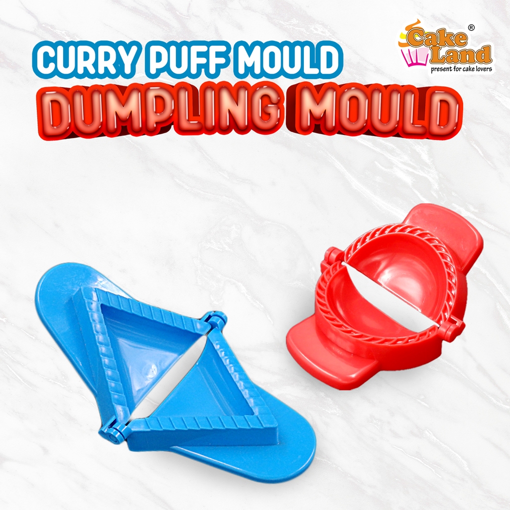 CAKE LAND Samosa Mould Curry Puff Mould - Round / Triangle | Shopee ...