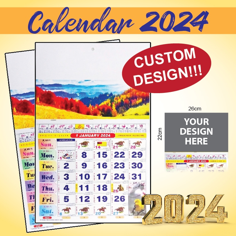 horse calender / kalendar kuda | Shopee Malaysia