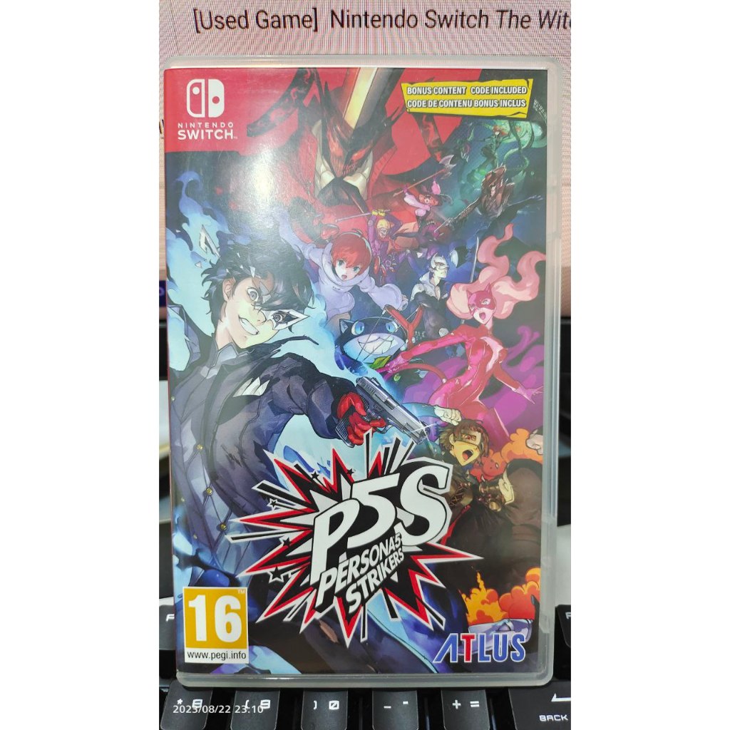 [New Seal] Nintendo Switch P5S Persona Strikers (Nintendo Switch) (Physical) | Shopee Malaysia
