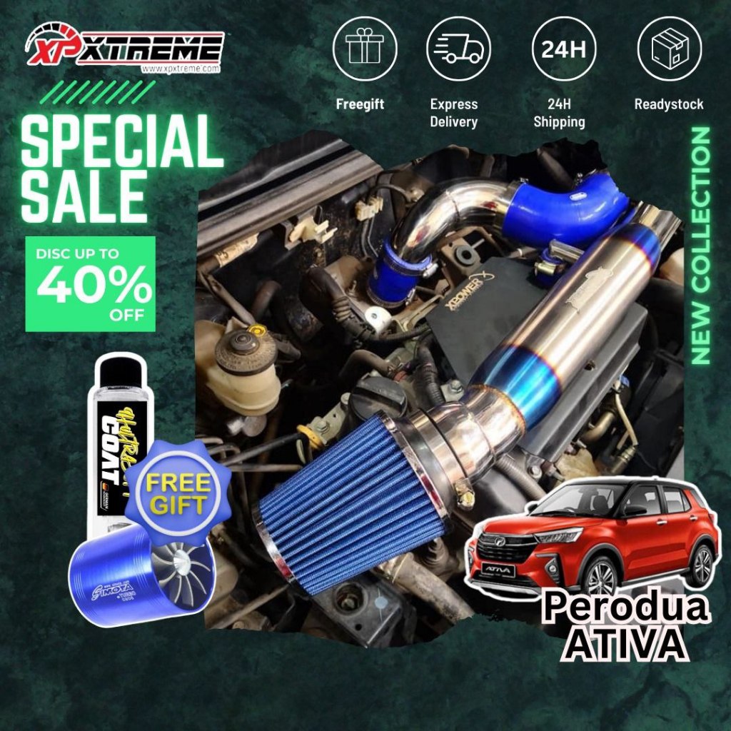 XPOWER PERODUA ATIVA 1.0T NEW MODEL 1.0 CC AIR INTAKE SYSTEMS | Shopee ...
