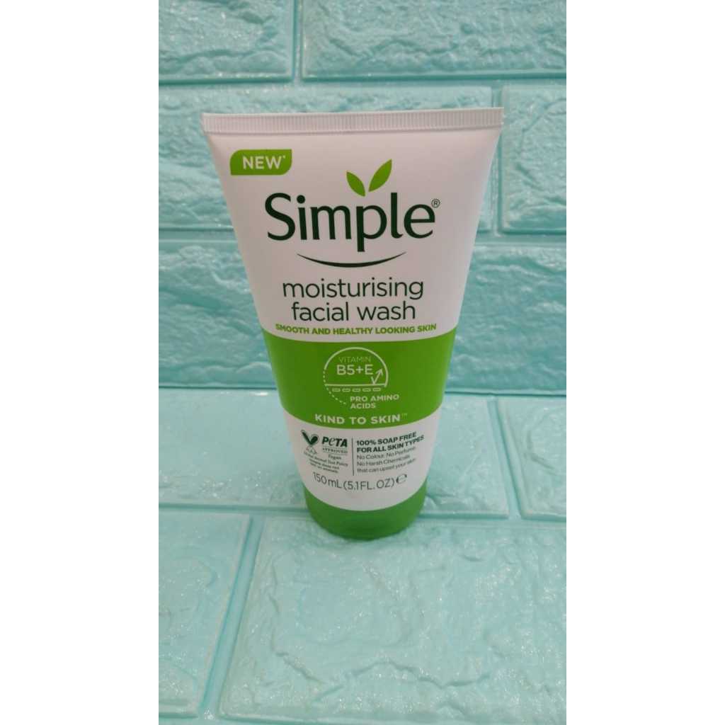 SIMPLE Moisturising Face Wash 150ml | Shopee Malaysia