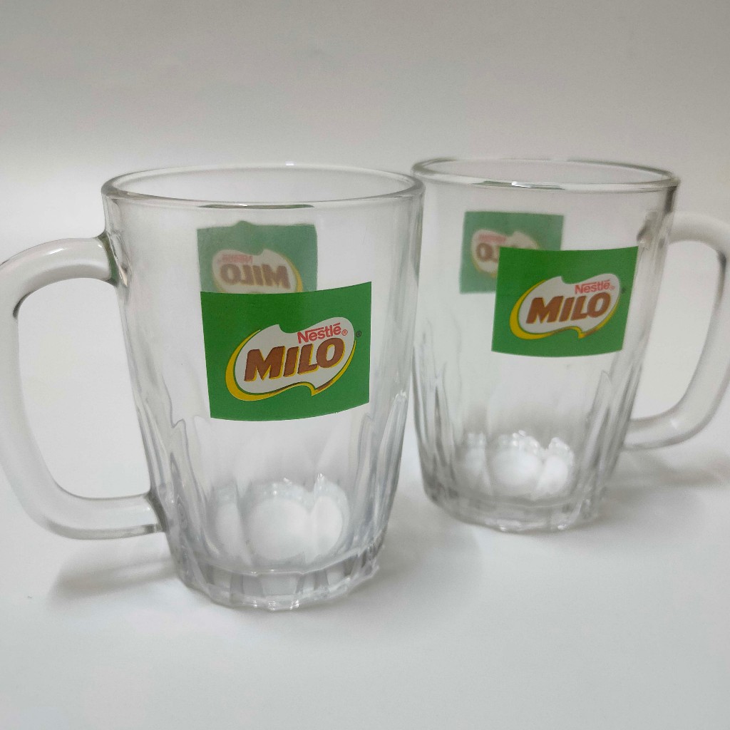 Limited Edition Milo Drinking Glass Mug | Shopee Malaysia