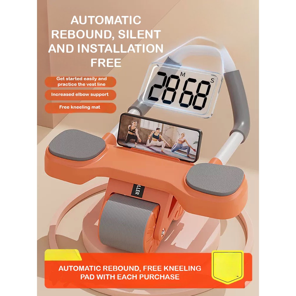 Multi Function Abdominal Wheel Trainer Muscle Builder Thin Belly ...