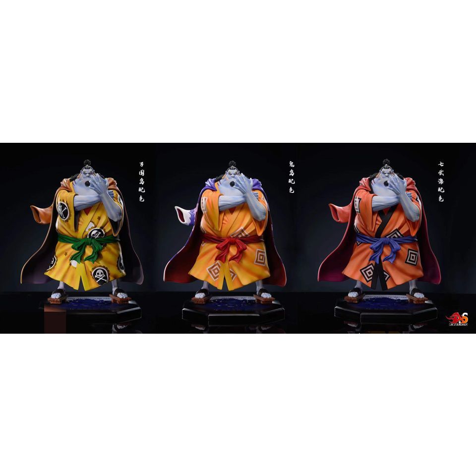 AS Studio - Jinbe One Piece Resin Statue GK Anime Figure | Shopee Malaysia