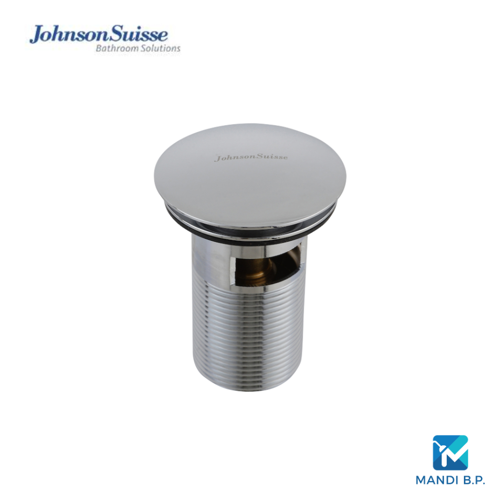 Johnson Suisse Brass Push Up Pop Up Waste CW Overflow (78mm) | Shopee ...