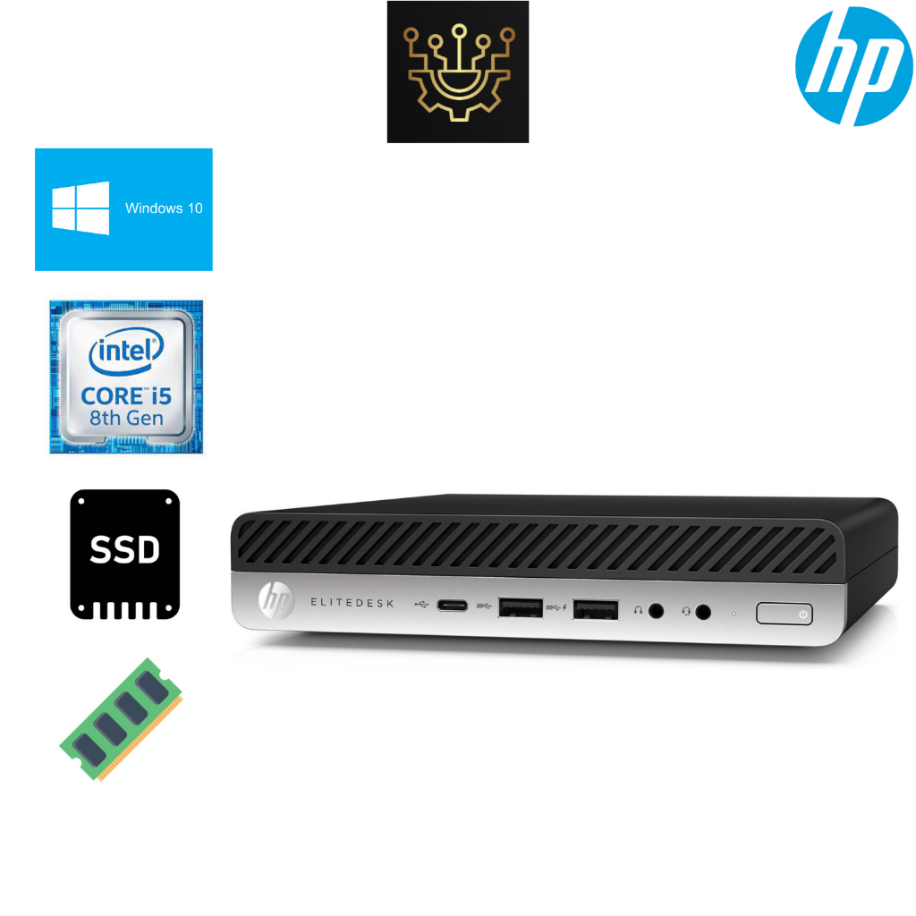 Hp Prodesk 600 G5 Mini PC intel i5 8500T 8GB Ram 256GB SSD | Shopee ...