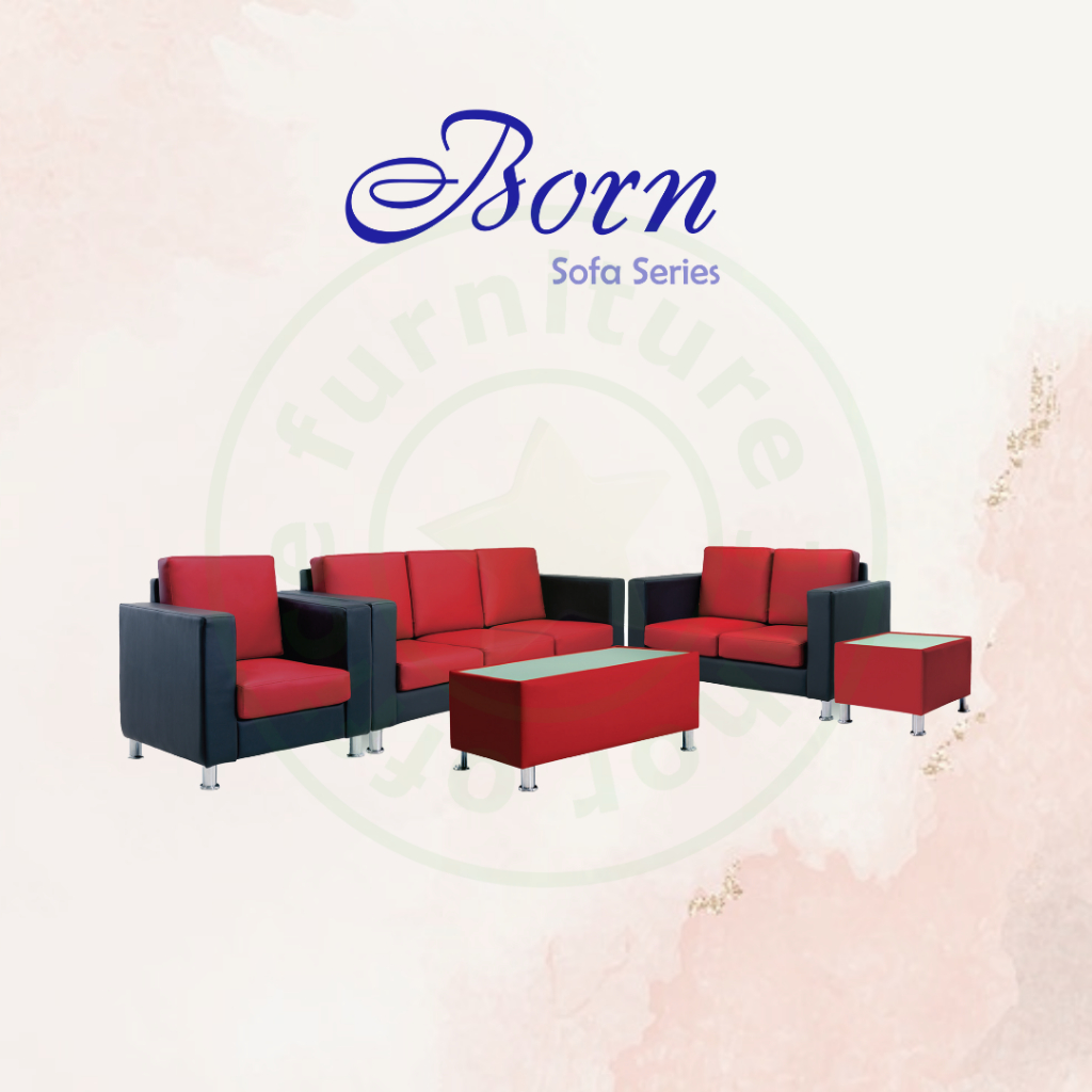 BORN-Office Sofa Seating / 3 2 1 Seater Sofa / Triple Seater Sofa / Double Seater Sofa / Single ...
