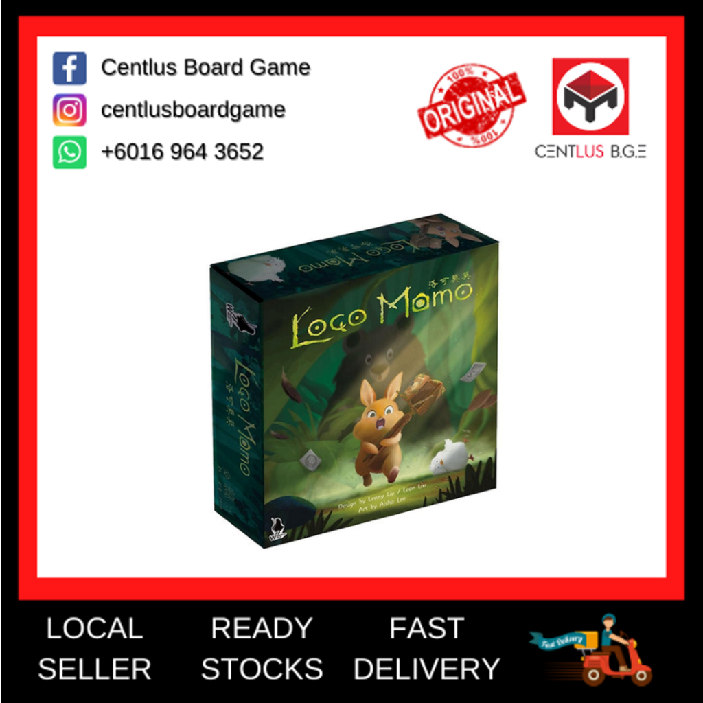 [Centlus] Loco Momo Board Game Wonderful World | Shopee Malaysia