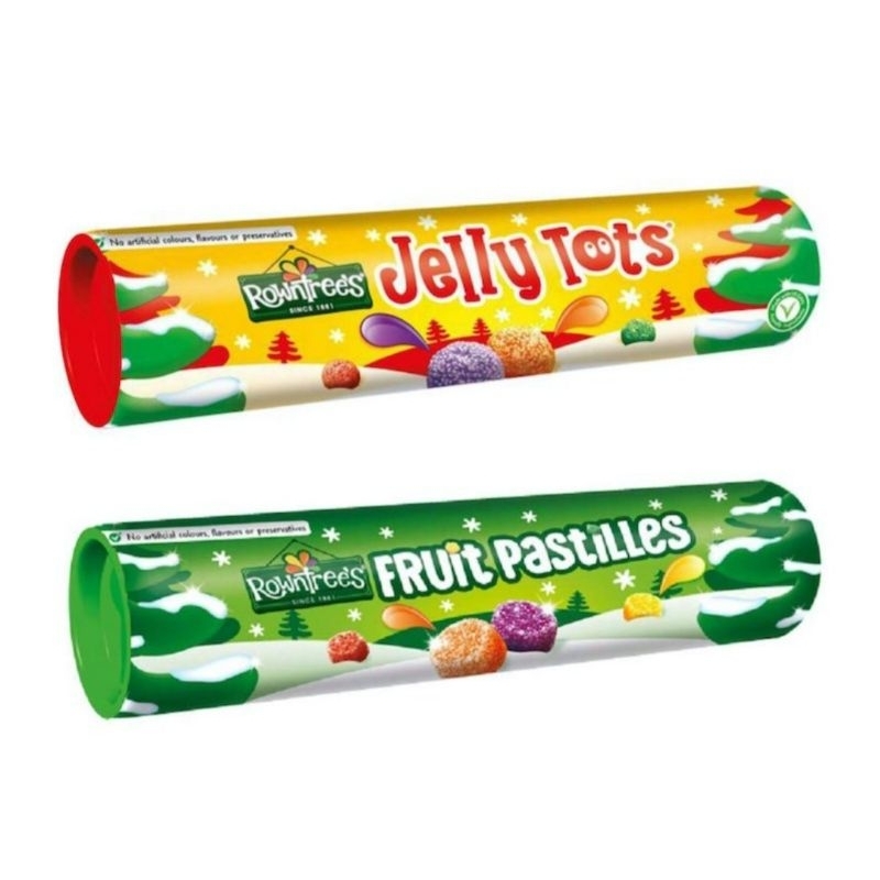 Rowntrees Giant Tube Fruit Pastilles/Jelly Tots | Shopee Malaysia