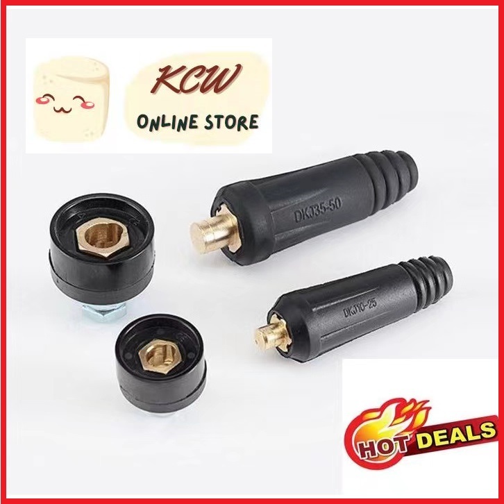 【READY STOCK】10-25mm/35-50mm MMA MIG TIG Welding Inverter Quick ...