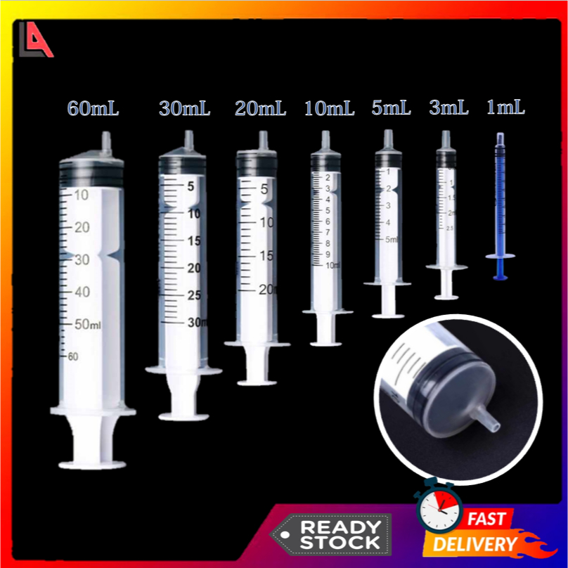 Syringe/Picagari Luer Slip 1ml 3ml 5ml 10ml 20ml 30ml 60ml Picagari Feeder Sterile Individual ...