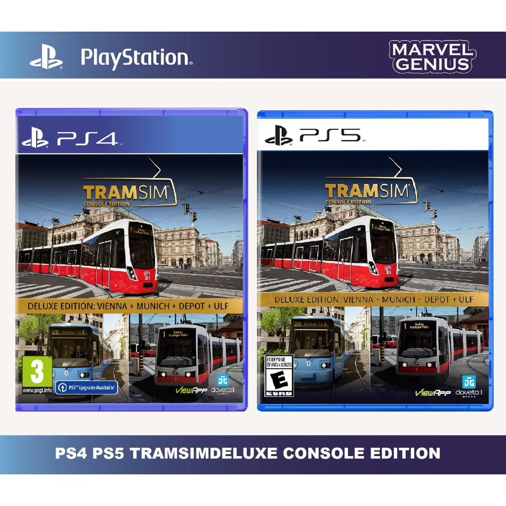 PS4 PS5 GAME TRAM SIM TRAMSIM DELUXE CONSOLE EDITION (ENG/CHN) | Shopee ...