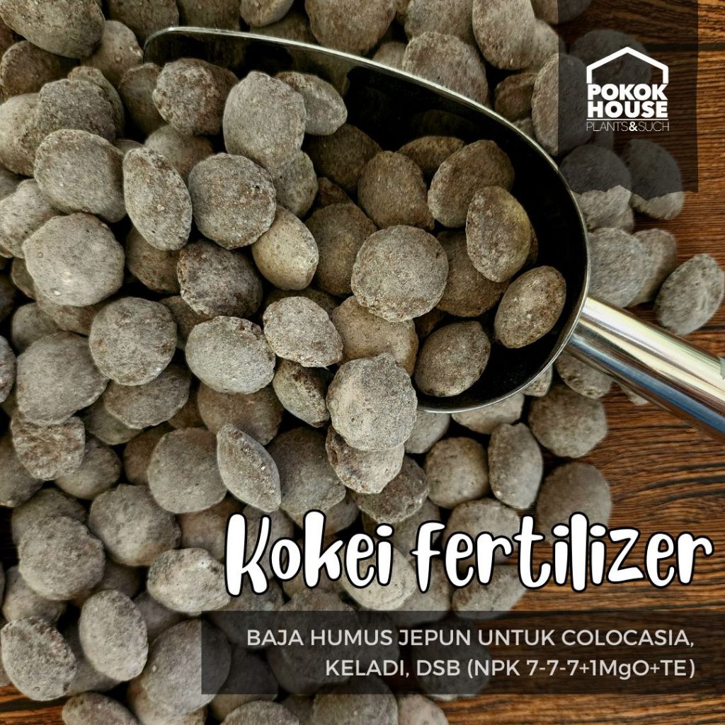 Kokei nugget fertilizer (7-7-7-1MgO +TE) - baja humus organik untuk ...