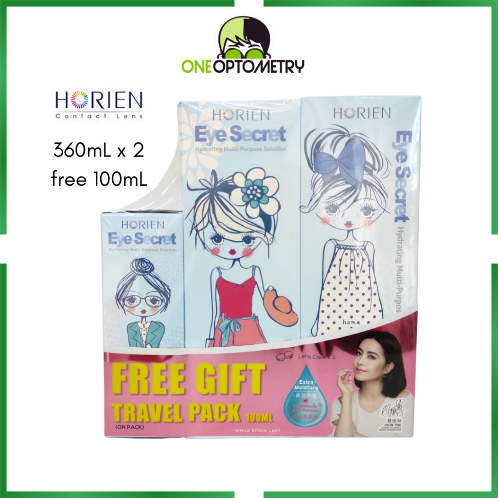 HORIEN Eye Secret Hydrating MultiPurpose Solution (2 x 360ml) free ...