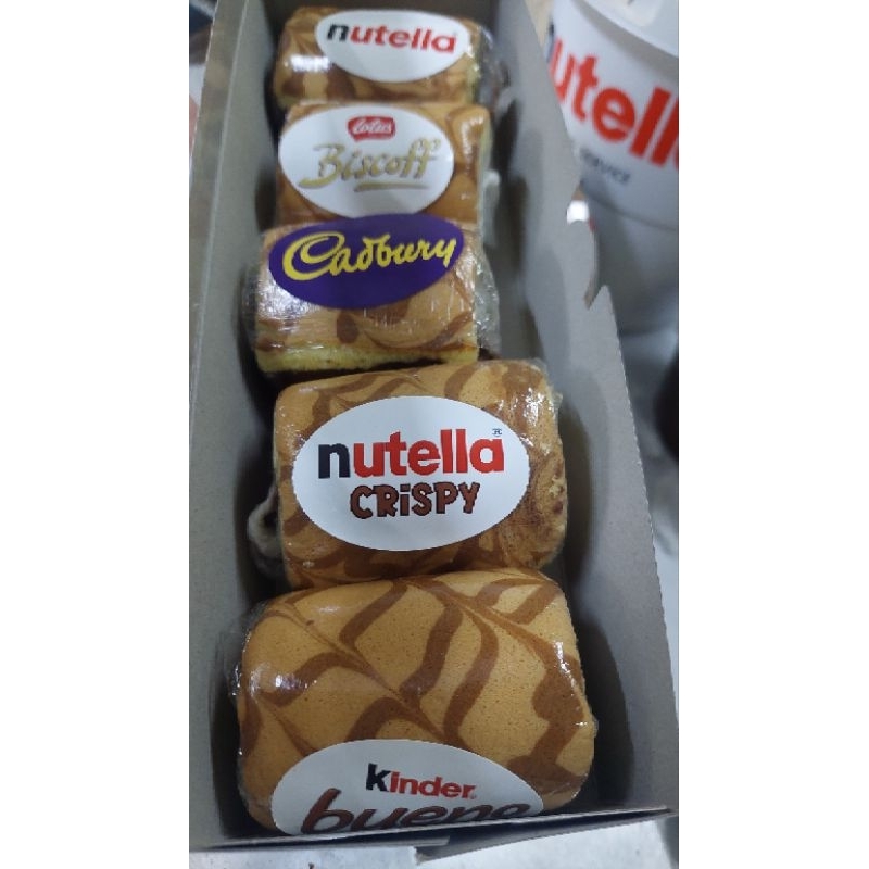kek tapak kuda mini mix flavor nuttela | Shopee Malaysia