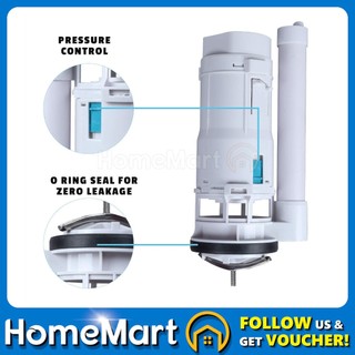 Flush Toilet Flush Set Pam Tandas Flush Duduk Toilet Flush Valve 馬桶水箱配件 ...