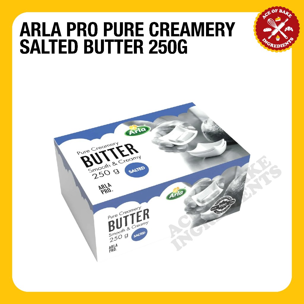 Arla Pro® Pure Creamery Salted / Unsalted Butter 250g | Shopee Malaysia