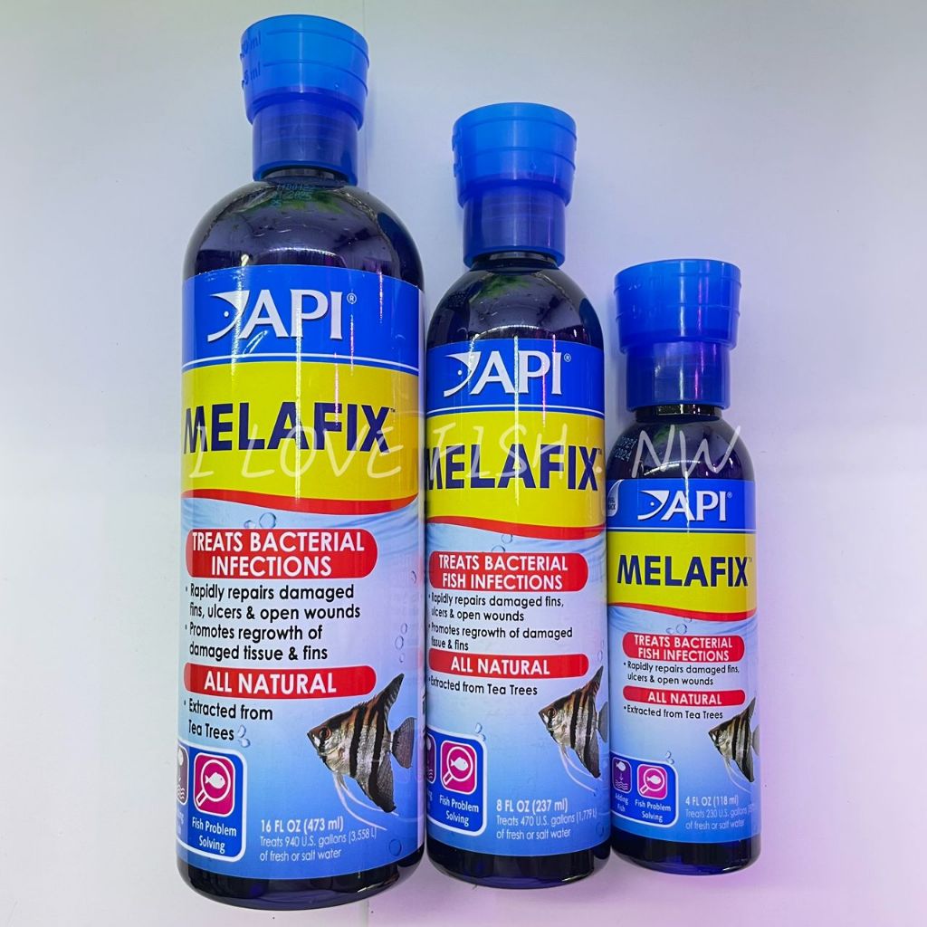 API Melafix Treats Bacterial Fish Infections Fish Medicine ( 118ml ...