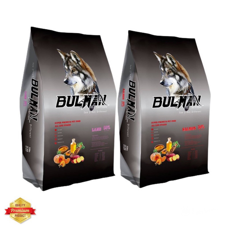 Bulman Nutrition All Life Stage Dog Food Lamb / Salmon Dog Dry Food ...