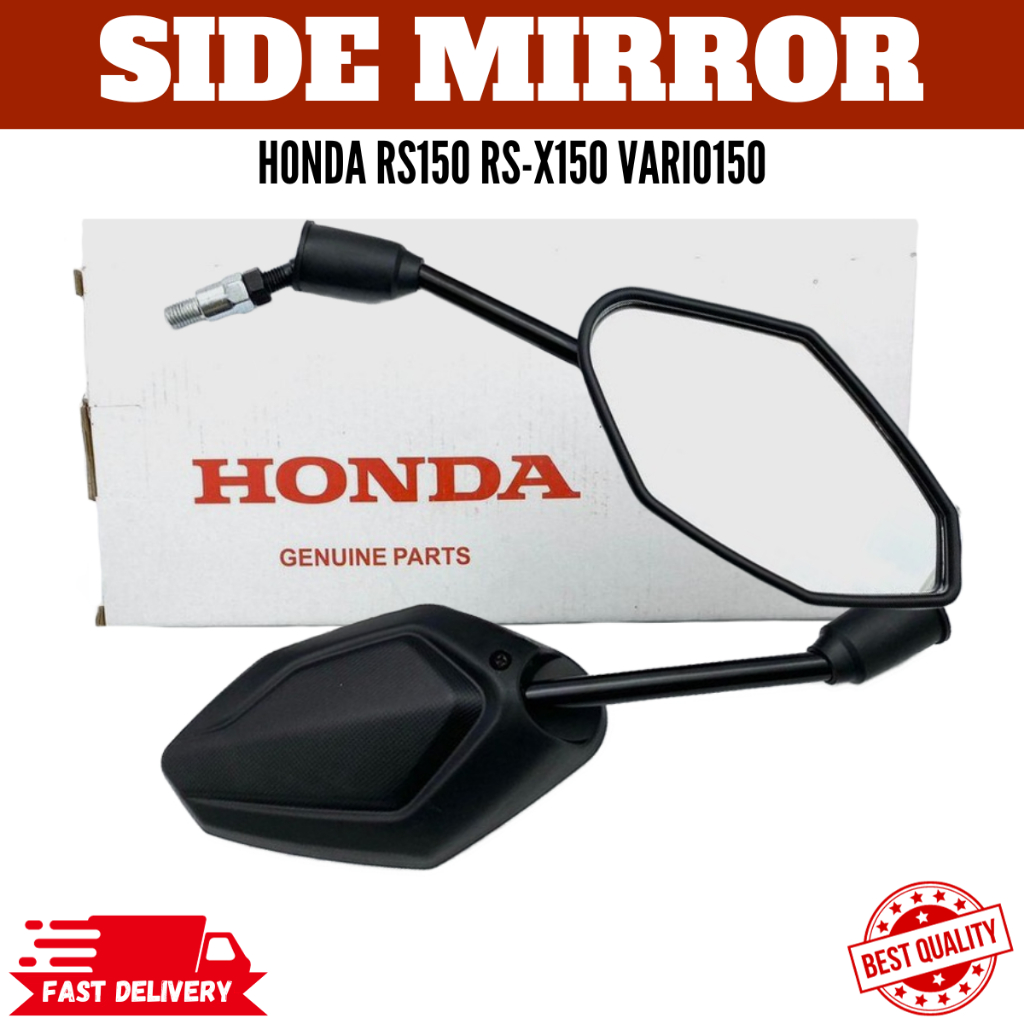 HONDA RS RS150 RS-X150 VARIO150 SIDE MIRROR CERMIN SISI 100% ORIGINAL ...