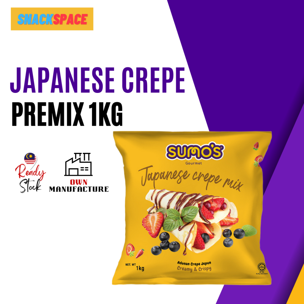 Sumo's Premixed Crepe Mix 1 kg HALAL | Shopee Malaysia