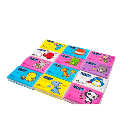 3packs big pack Onwards white facial Tissue 9.5cm x 19cm (50 Sheets x ...