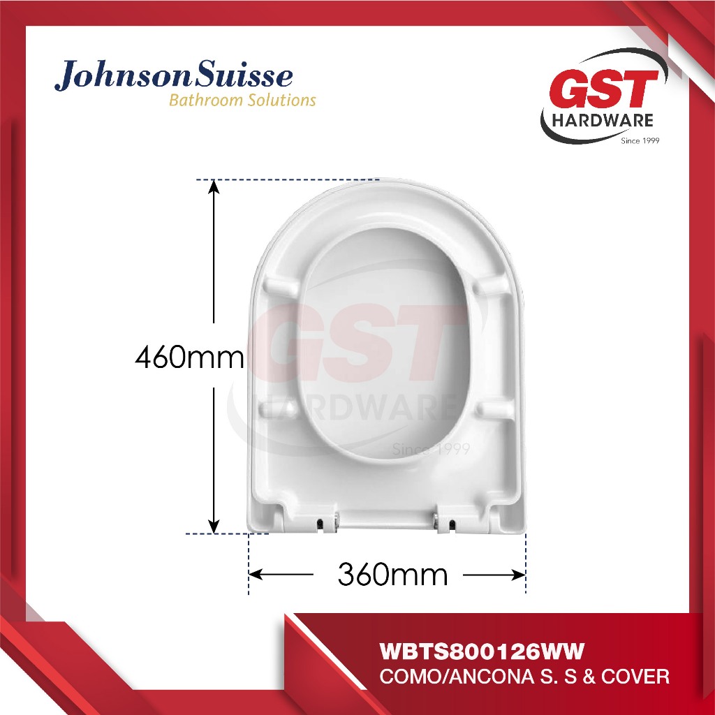 🔥 Johnson Suisse Seat Cover Toilet Bowl Cover Seat Jamban Duduk Toilet ...